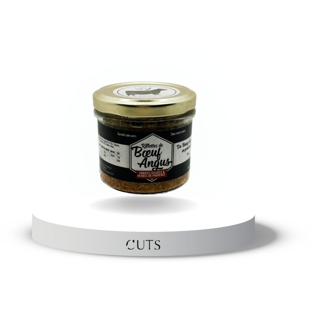 Angus beef rillettes - dried tomatoes and herbs from Provence – CUTS