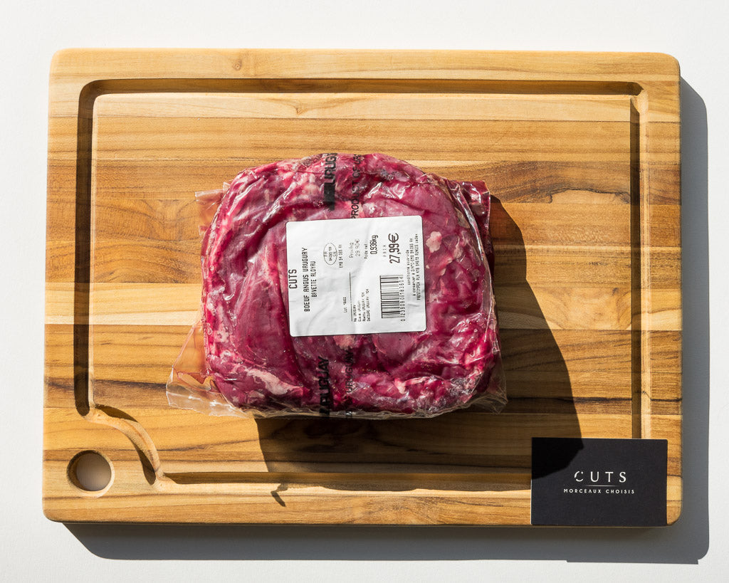 Bavette d'aloyau entière Angus 1.2kg | Uruguay – CUTS